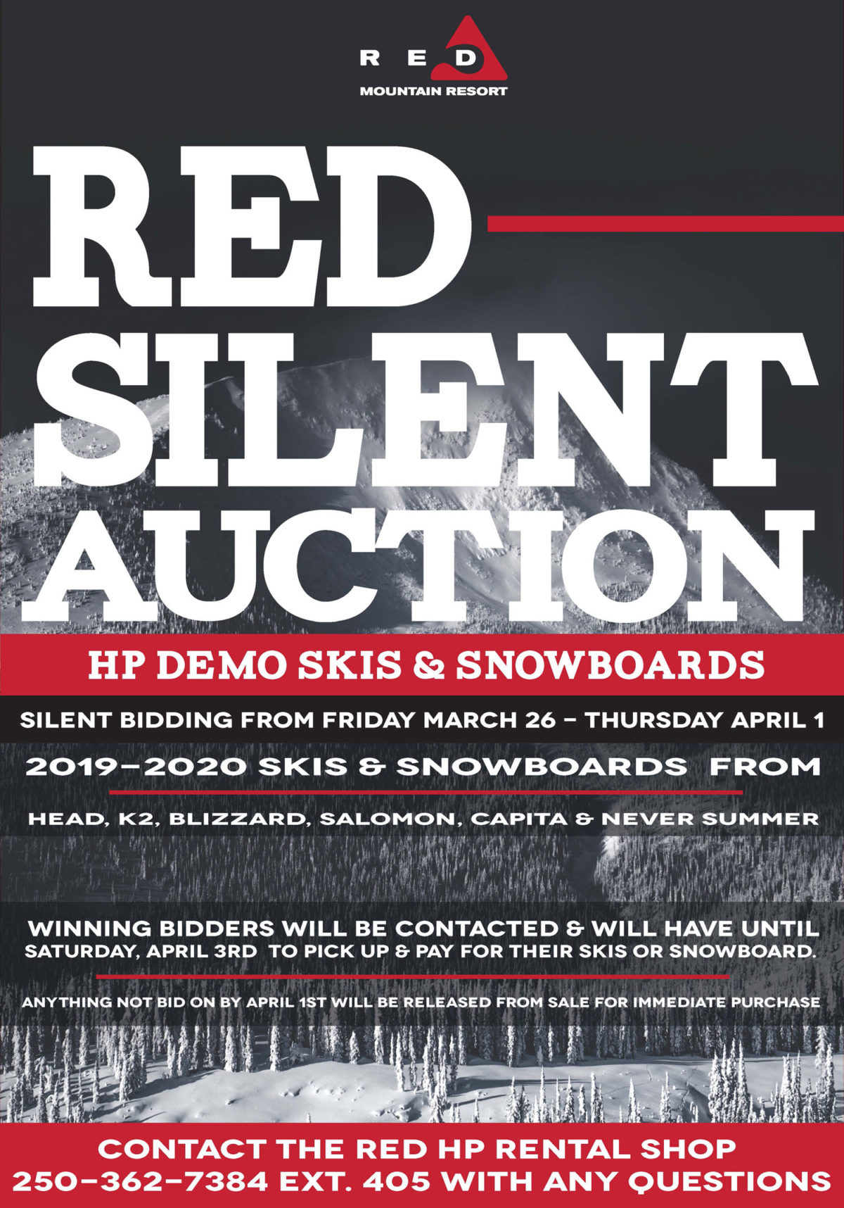 RED Silent Auction - RED Mountain Resort