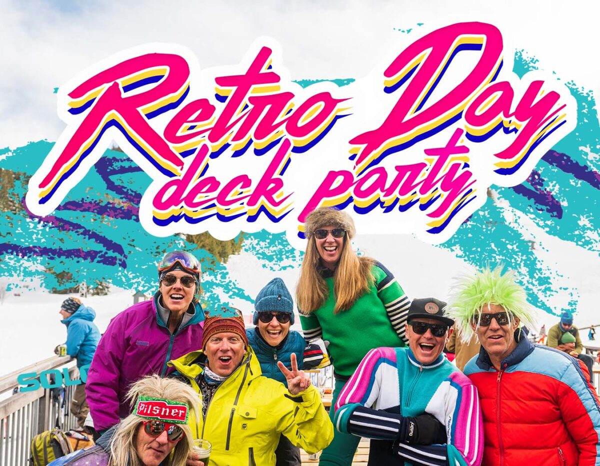 Retro Day Deck Party - RED Mountain Resort