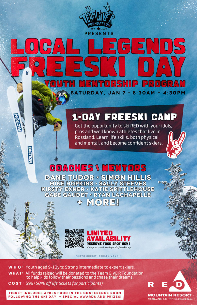 Local Legends Freeski Day - RED Mountain Resort