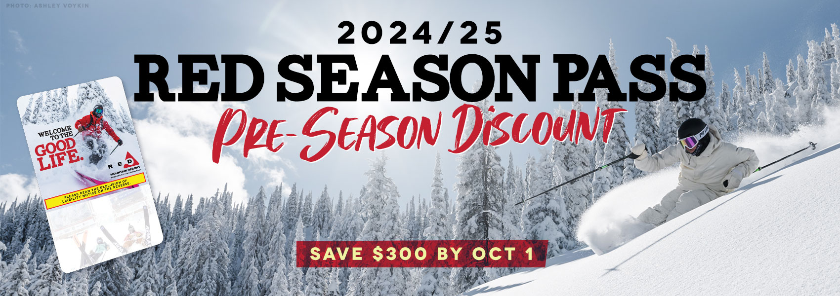 Season Passes - RED Mountain Resort