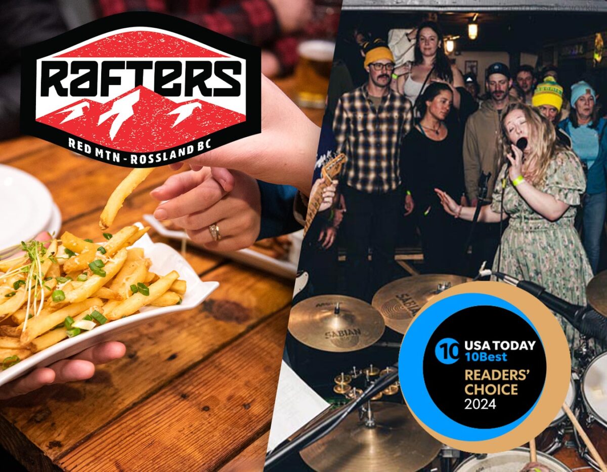 Vote for Rafters: Top Apres-Ski Bar in N. America! - RED Mountain Resort