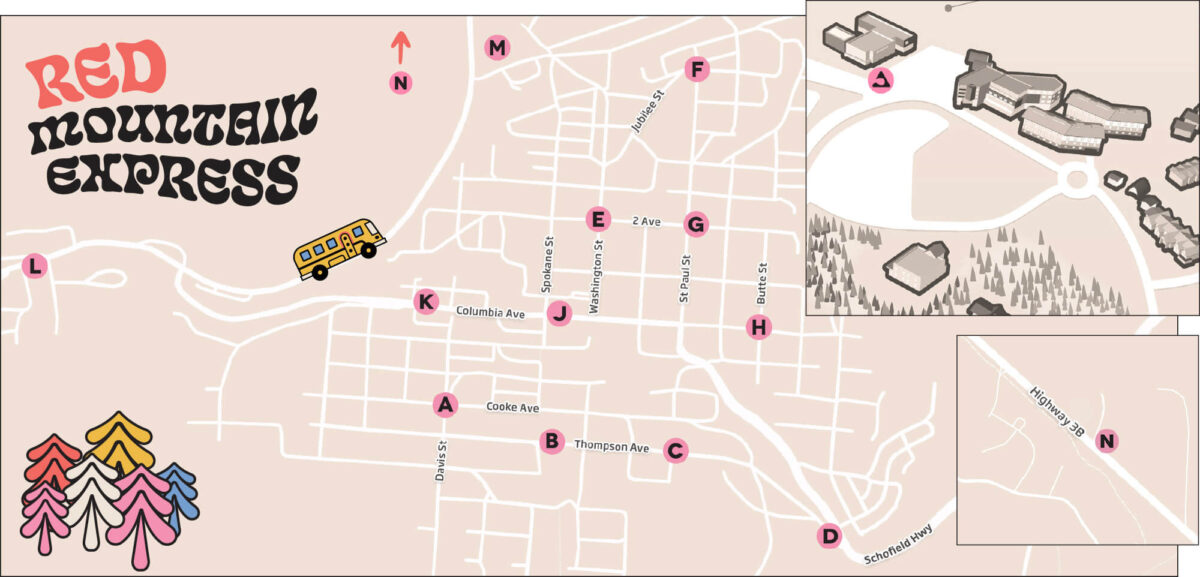 Transportation - FREE RED to Rossland Ski Bus - RED Mountain Resort