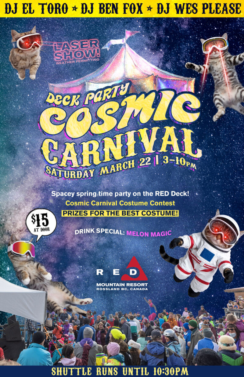 Cosmic Carnival: DJ Deck Party - RED Mountain Resort